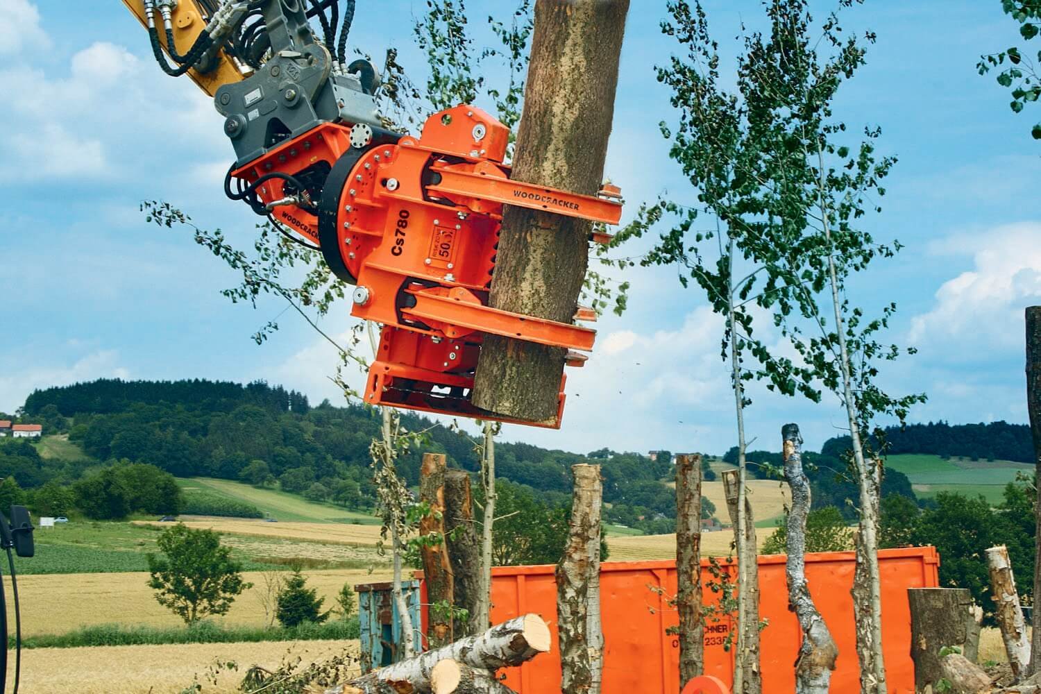 Grapple Saws | Forestry Attachments | Field & Forest Machinery